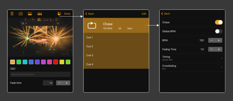Cues and Cue Lists (v3) – StageLight